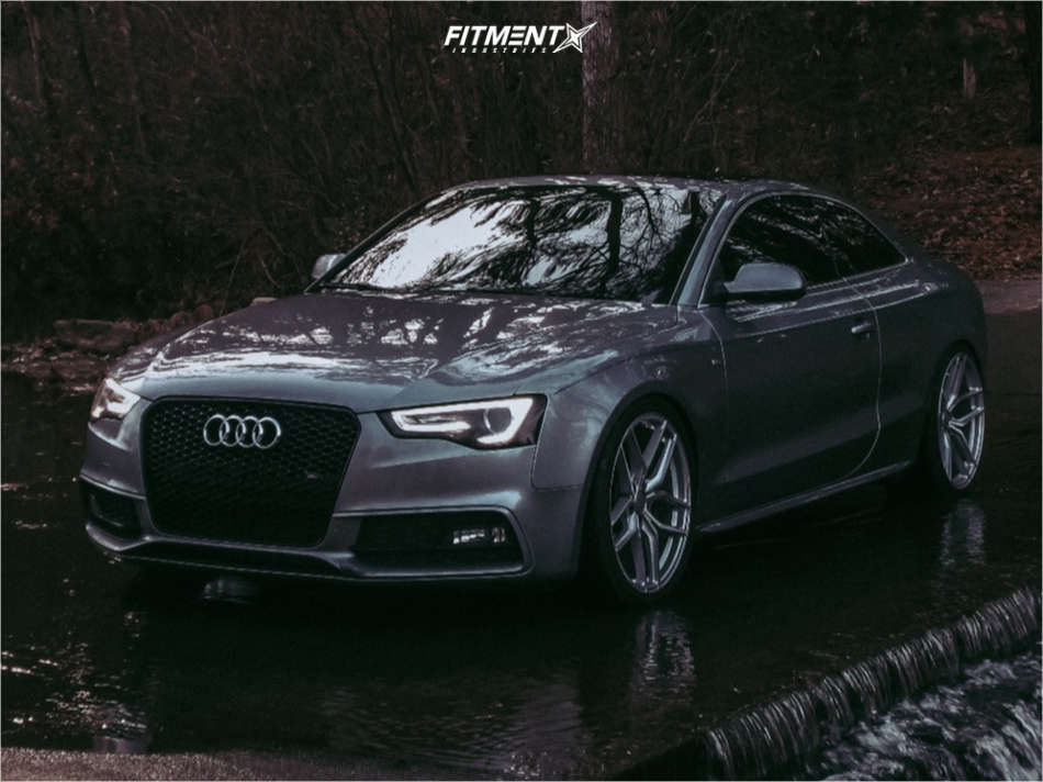 2016 Audi A5 Quattro Premium Plus with 20x9 Stance Sf-03 and Yokohama ...