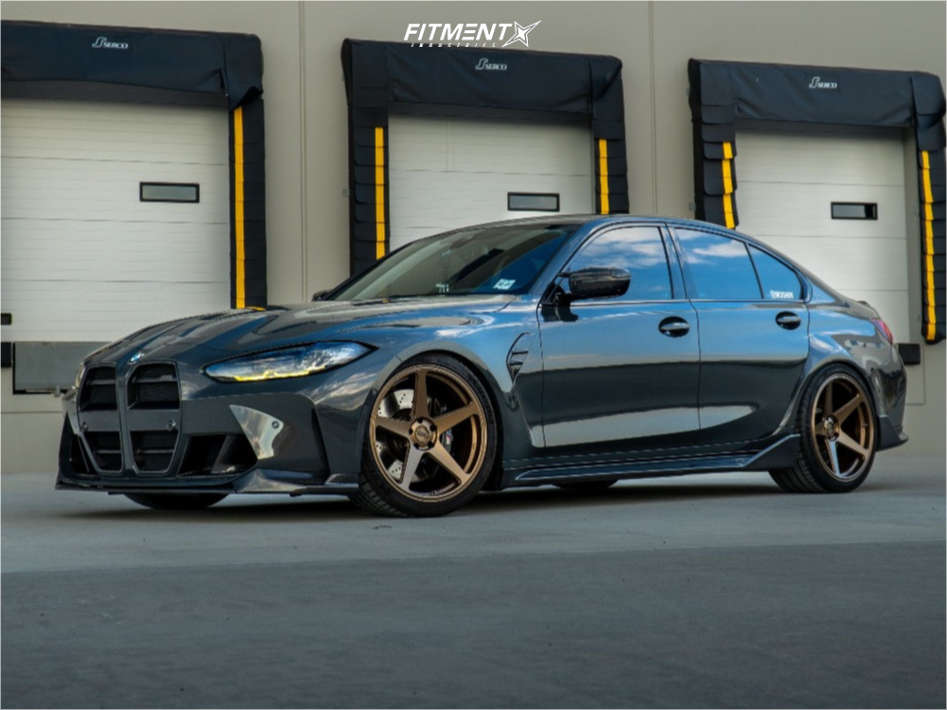 2021 BMW M3 Base with 20x10 Variant Sena and Michelin 285x30 on ...