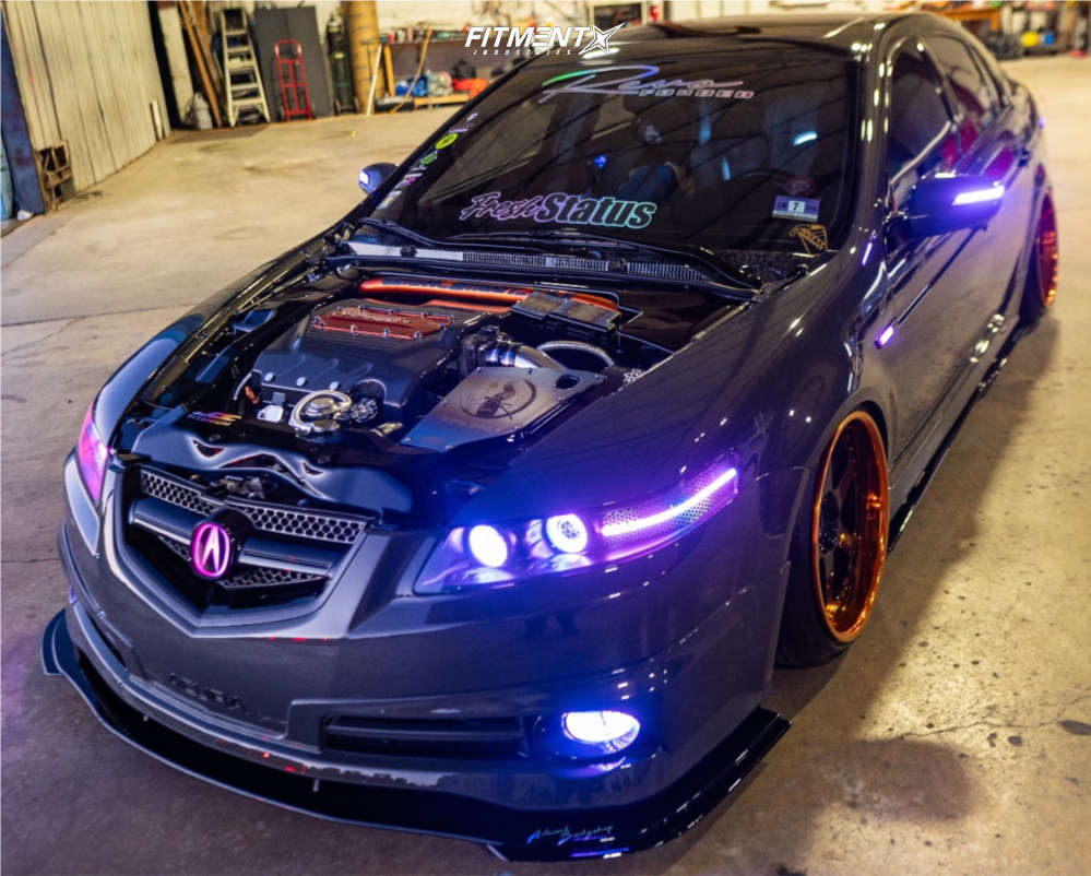 2007 Acura TL Base with 18x10.5 Revo Forged RT6 and General 225x40 on ...