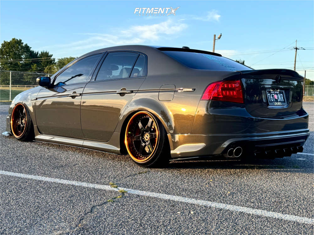 2007 Acura TL Base with 18x10.5 Revo Forged RT6 and General 225x40 on ...