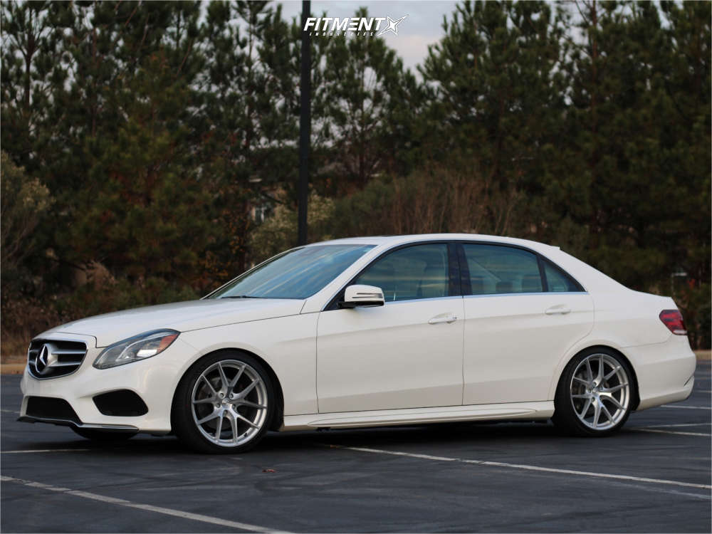 2014 Mercedes-Benz E350 4Matic with 19x8.5 Aodhan Aff7 and Lexani ...