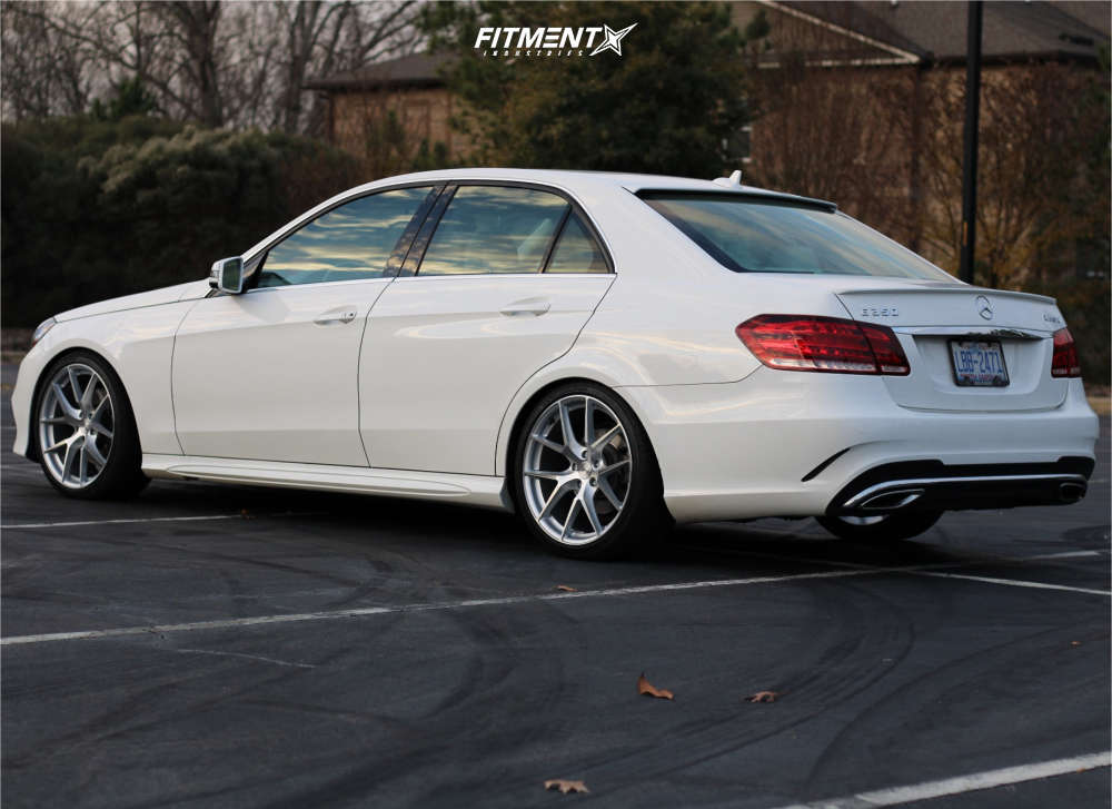 2014 Mercedes-Benz E350 4Matic with 19x8.5 Aodhan Aff7 and Lexani ...