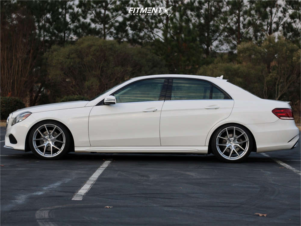 2014 Mercedes-Benz E350 4Matic with 19x8.5 Aodhan Aff7 and Lexani ...