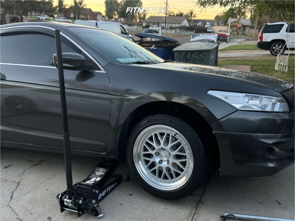 2010 Honda Accord EX-L with 18x8.5 Aodhan Ah02 and Centennial 245x45 on ...