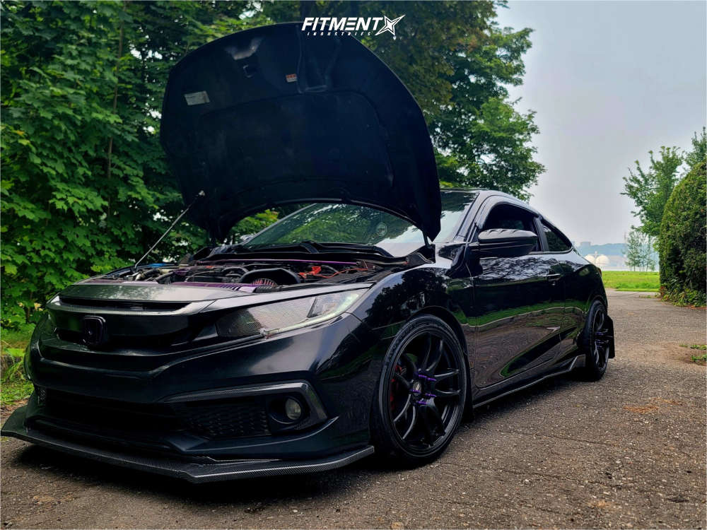 2019 Honda Civic Sport with 18x8.5 ESR Sr08 and GT Radial 225x40 on Coilovers | 3198288 ...