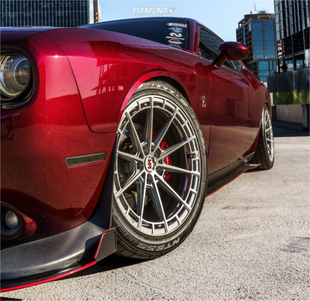 2016 Dodge Challenger R/T Scat Pack with 20x10 Variant Aure and Nitto ...