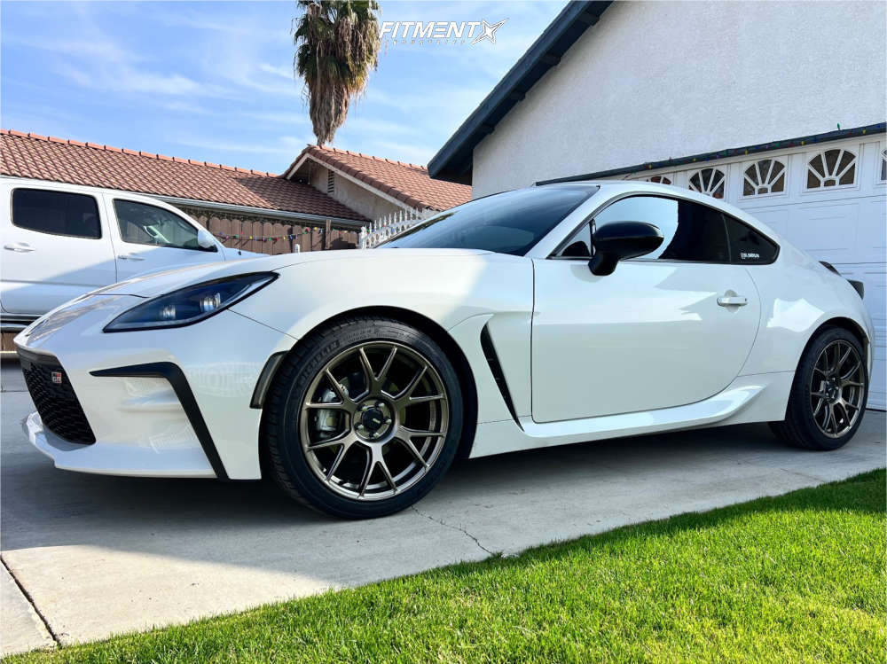 2022 Toyota GR86 Premium with 18x8.5 Konig Ampliform and Michelin 235x40 on Stock Suspension ...