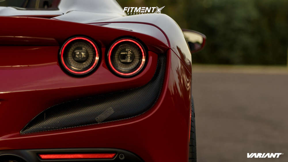 2021 Ferrari F8 Tributo Base with 20x9 Variant Krypton and Pirelli ...