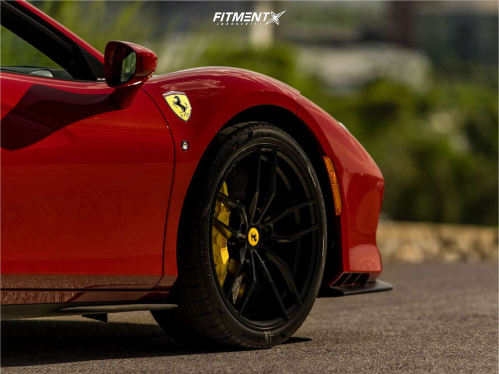 2021 Ferrari F8 Tributo Base with 20x9 Variant Krypton and Pirelli ...