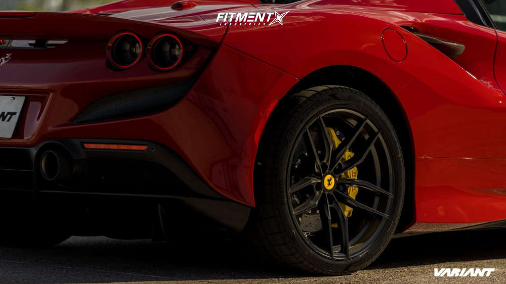 2021 Ferrari F8 Tributo Base with 20x9 Variant Krypton and Pirelli ...