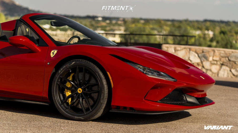 2021 Ferrari F8 Tributo Base with 20x9 Variant Krypton and Pirelli ...