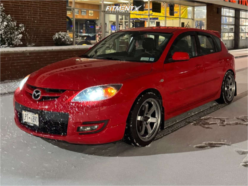 2007 Mazda 3 Mazdaspeed with 18x8.5 AVID1 Av6 and Cooper 215x45 on ...