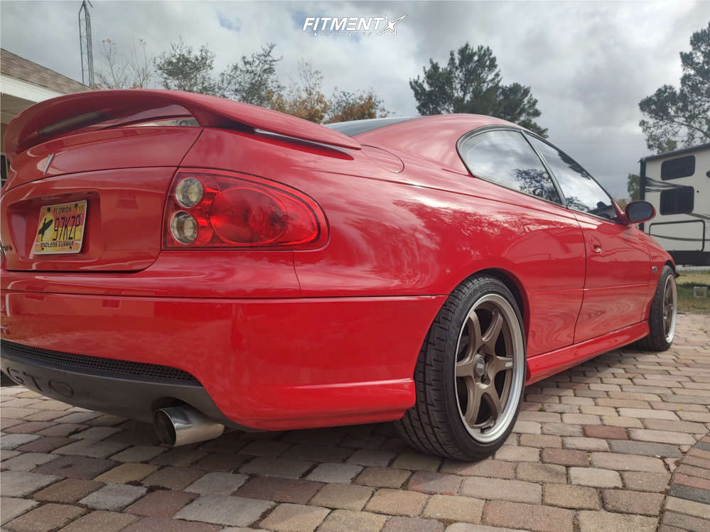 2005 Pontiac GTO Base with 18x8.5 ESR Ap6 and Firestone 235x40 on Stock ...