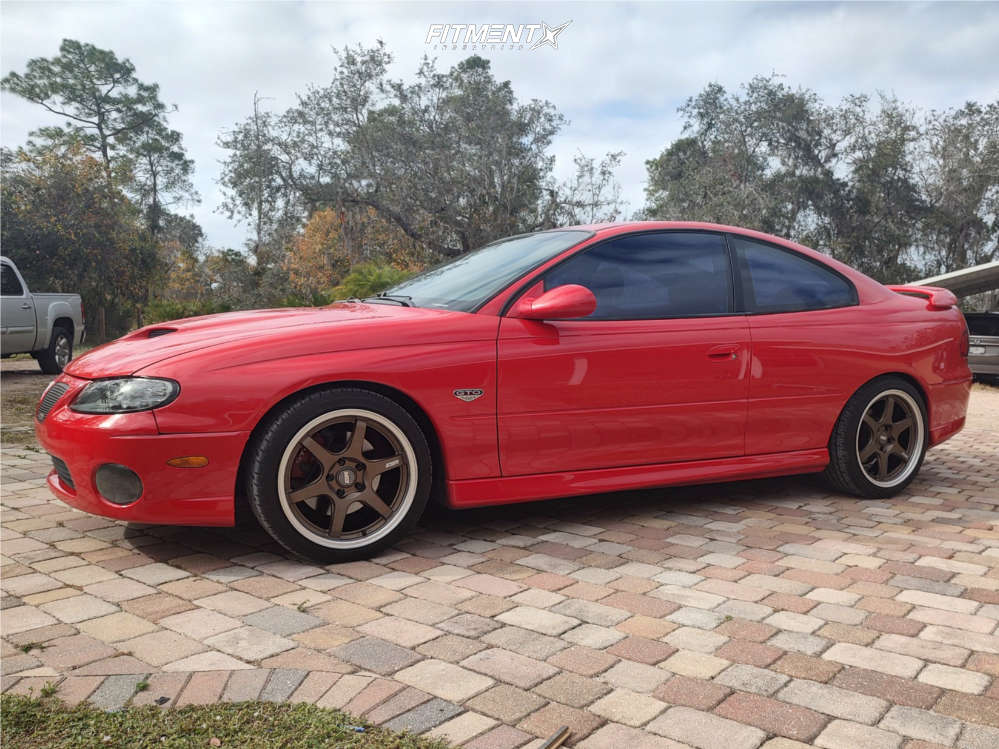 2005 Pontiac GTO Base with 18x8.5 ESR Ap6 and Firestone 235x40 on Stock ...