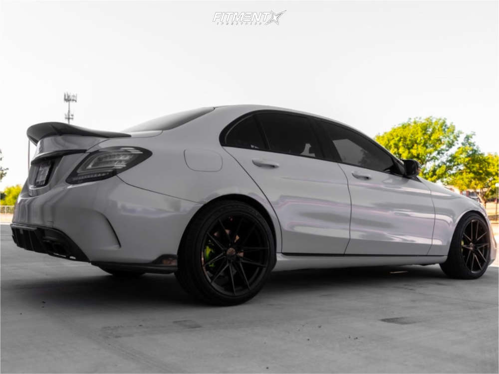 2016 Mercedes-Benz C300 4Matic with 19x8.5 XXR 577 and Lexani 235x40 on ...