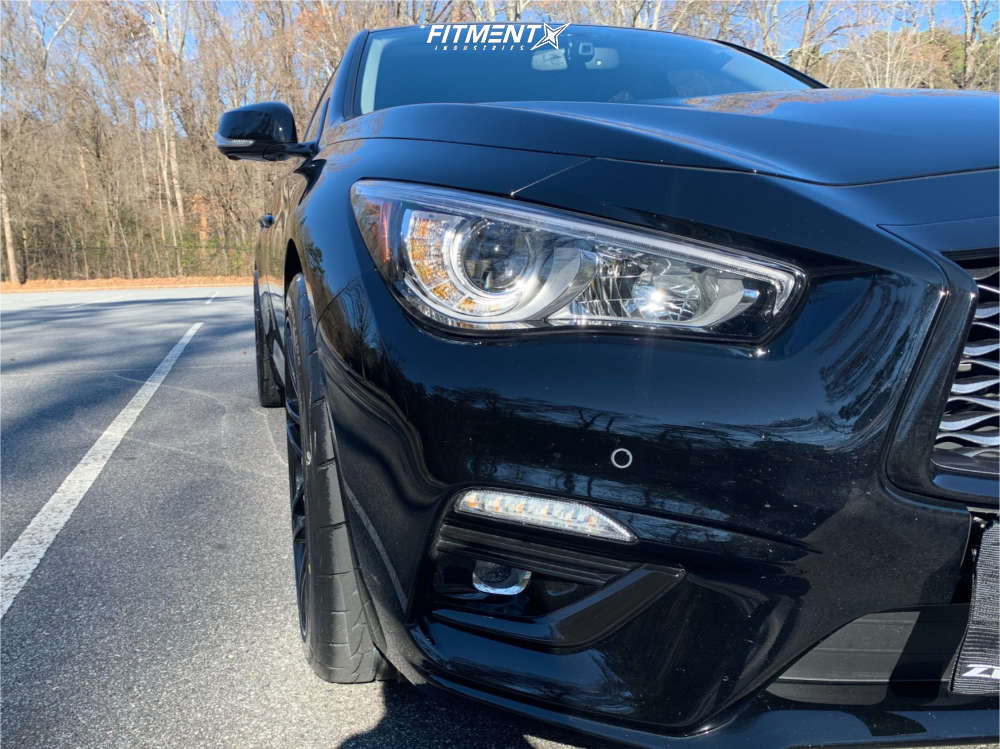 2021 INFINITI Q50 Luxe with 19x9.5 Forgestar F14 and Firestone 255x40 ...