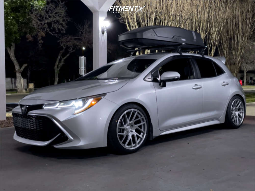 2019 Toyota Corolla XSE with 18x9.5 Anovia Elder and Kosic 255x35 on ...
