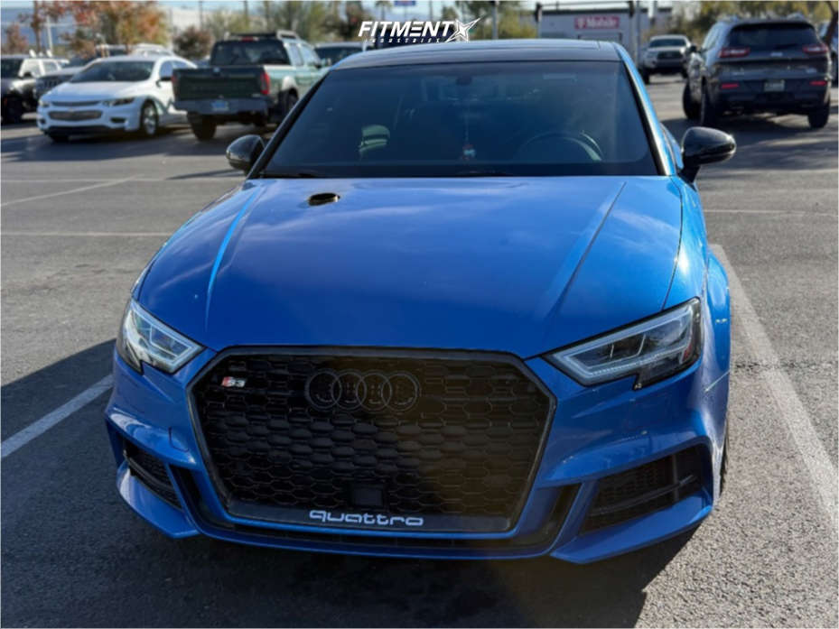 2018 Audi S3 Premium Plus with 17x8 Konig Hypergram and Zestino 235x45 ...