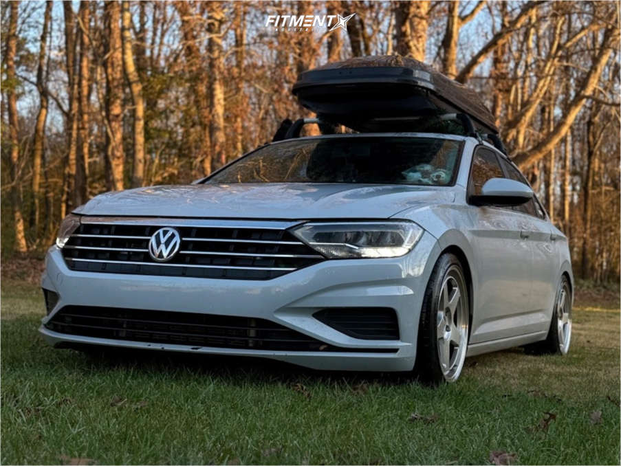 2019 Volkswagen Jetta S with 18x8.5 Kansei Knp and Kosic 225x40 on ...