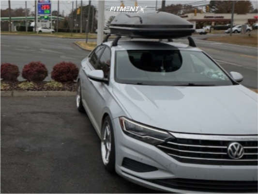 2019 Volkswagen Jetta S with 18x8.5 Kansei Knp and Kosic 225x40 on ...