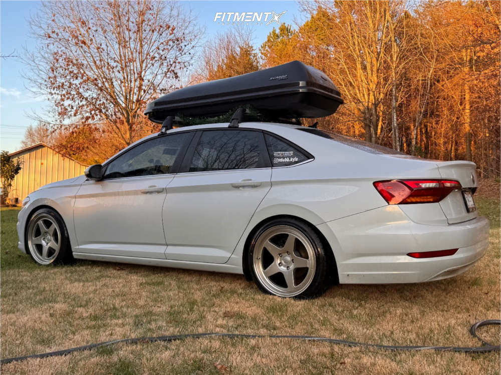 2019 Volkswagen Jetta S with 18x8.5 Kansei Knp and Kosic 225x40 on ...