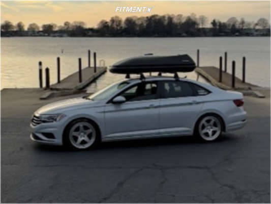 2019 Volkswagen Jetta S with 18x8.5 Kansei Knp and Kosic 225x40 on ...