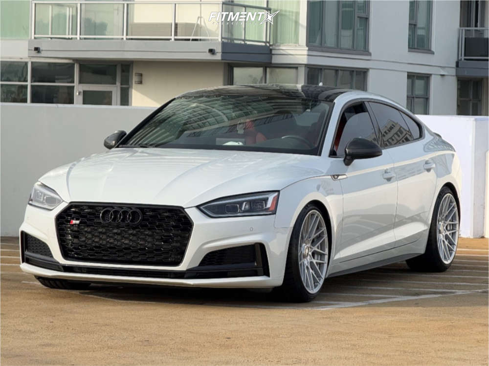 2019 Audi S5 Sportback Premium Plus with 19x10 Rotiform Rse and Michelin 255x35 on Lowering ...