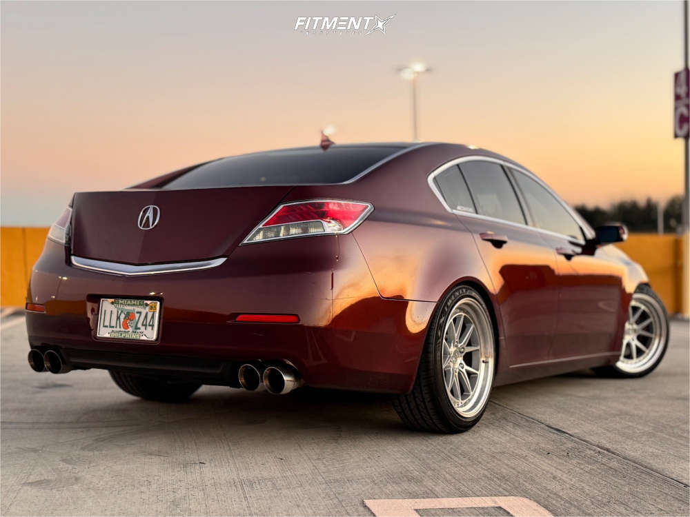 2014 Acura TL Base with 19x9.5 Aodhan Ds08 and Lexani 245x40 on ...