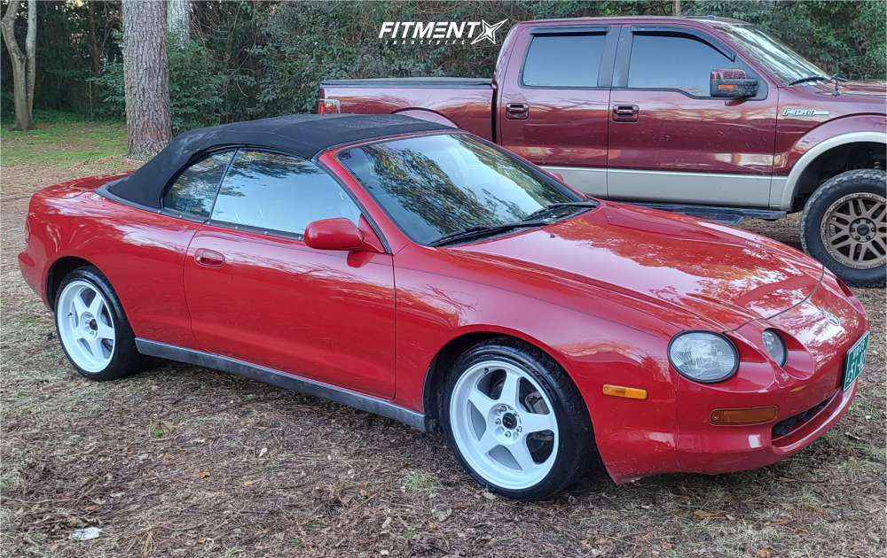 1995 Toyota Celica GT with 17x8 Vors Sp1 and Nitto 215x40 on Stock ...
