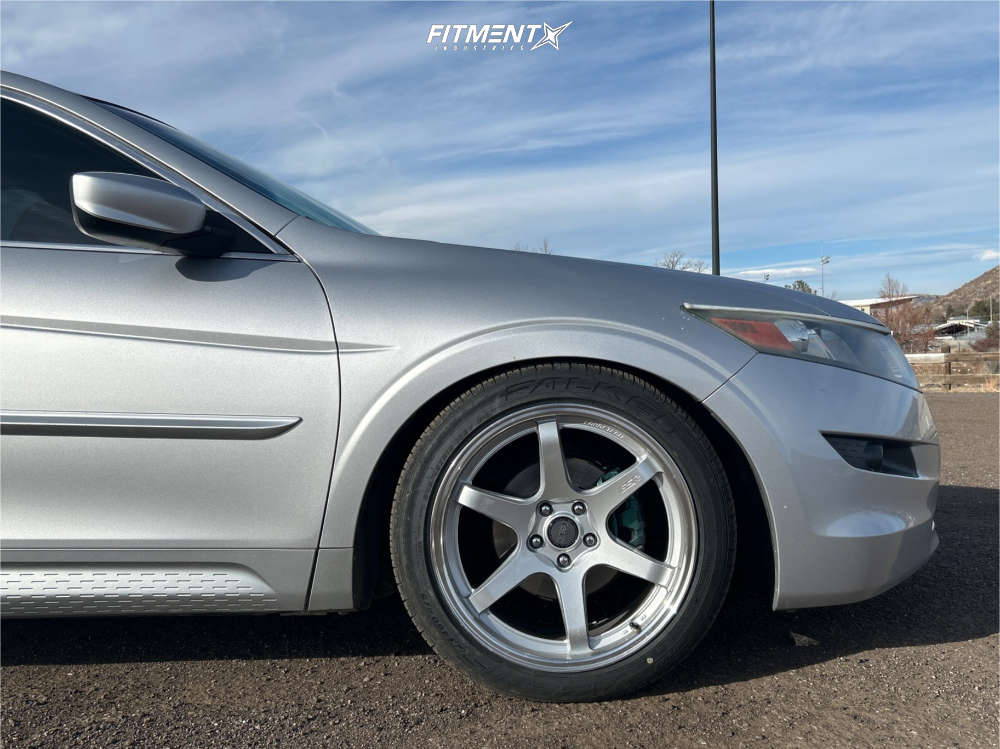 2010 Honda Accord Crosstour EX-L with 19x9.5 ESR Ap6 and Falken 245x45 ...