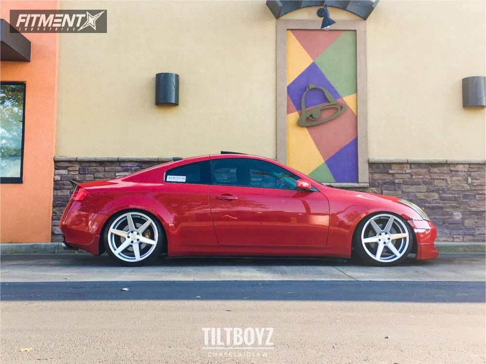 2004 INFINITI G35 Base with 20x10 Sothis Sc002 and Altenzo 245x35 on ...