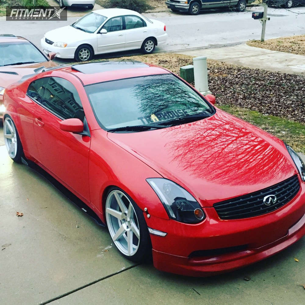 2004 INFINITI G35 Base with 20x10 Sothis Sc002 and Altenzo 245x35 on ...
