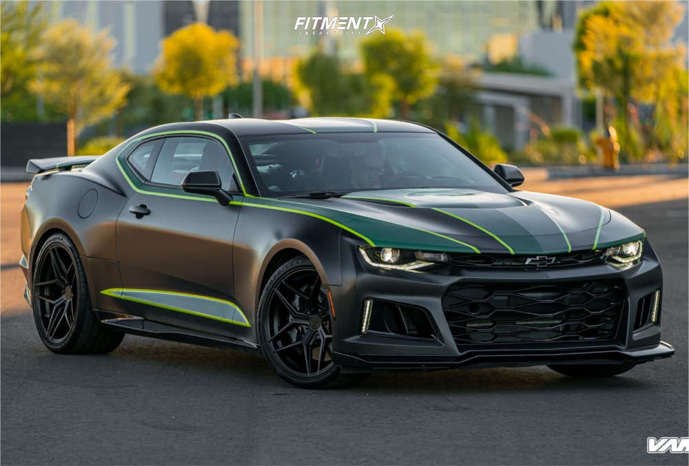 2018 Chevrolet Camaro ZL1 with 20x10 Variant Xenon and Goodyear 285x30 ...
