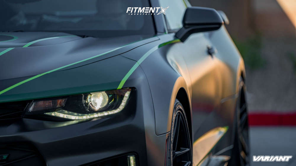 2018 Chevrolet Camaro ZL1 with 20x10 Variant Xenon and Goodyear 285x30 ...