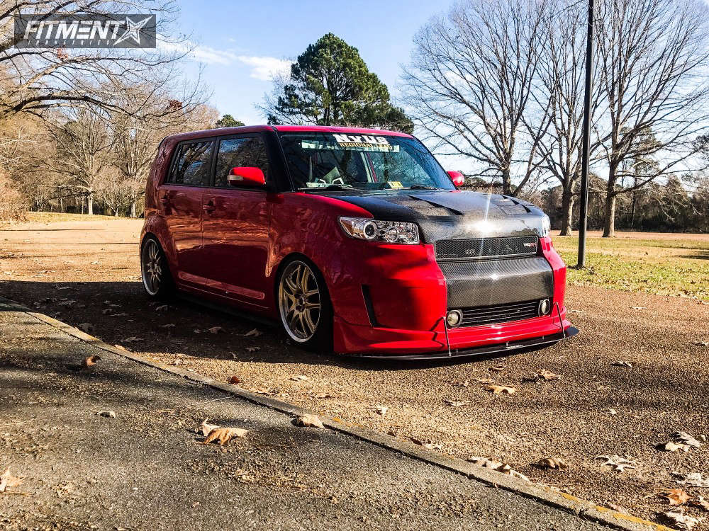 2009 Scion XB Base with 18x8 Volk Gt-v and Toyo Tires 225x40 on ...