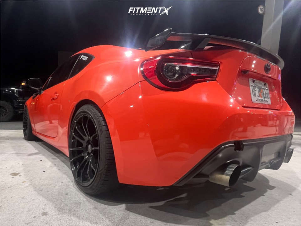 2017 Toyota 86 Special Edition with 18x9.5 AVID1 Av21 and Continental ...