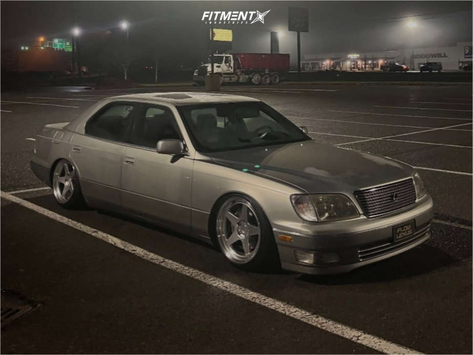 2000 Lexus LS400 Base with 18x9.5 Kansei Knp and Bridgestone 225x40 on ...