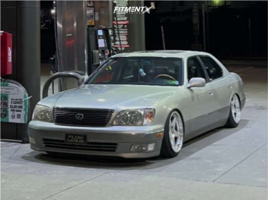 2000 Lexus LS400 Base with 18x9.5 Kansei Knp and Bridgestone 225x40 on ...