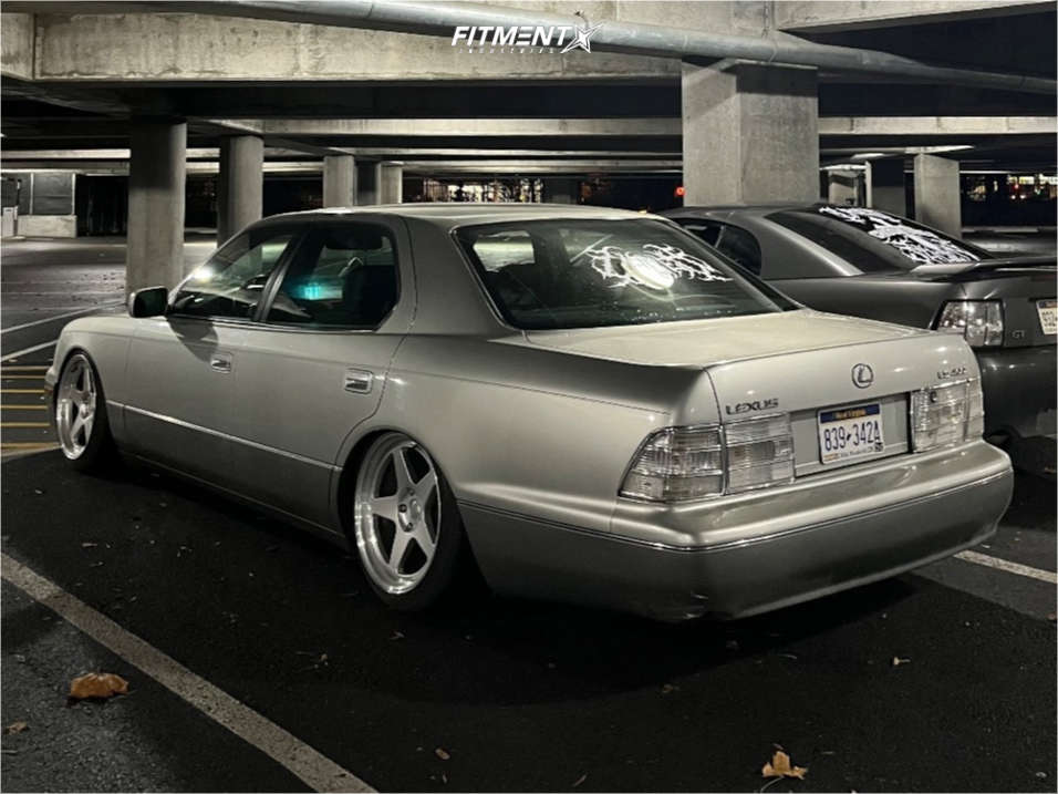 2000 Lexus LS400 Base with 18x9.5 Kansei Knp and Bridgestone 225x40 on ...