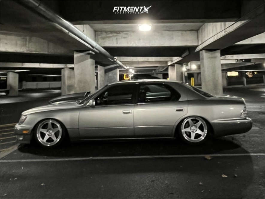 2000 Lexus LS400 Base with 18x9.5 Kansei Knp and Bridgestone 225x40 on ...