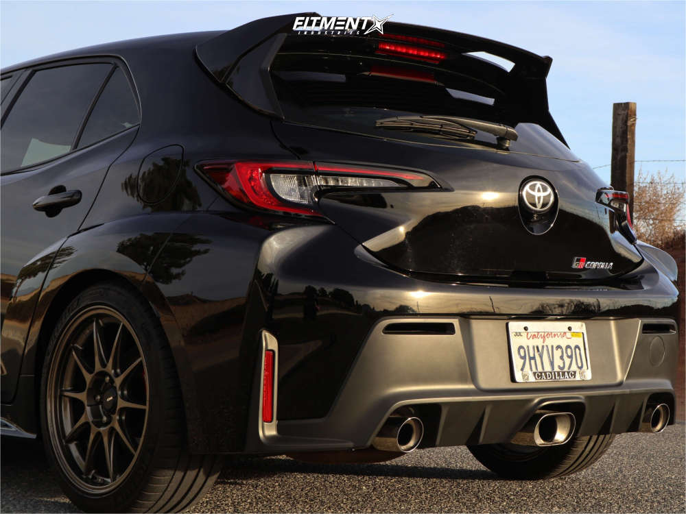 2023 Toyota GR Corolla Core with 18x8.5 Konig Dekagram and Michelin ...