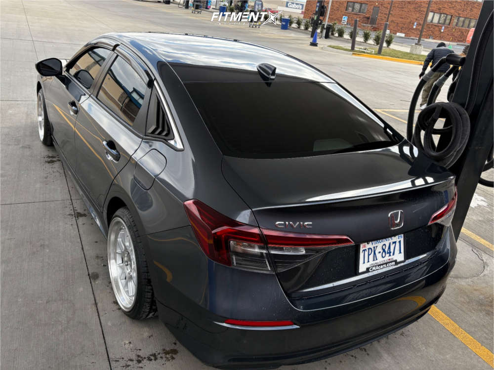 2025 Honda Civic LX with 18x8.5 Aodhan Ds06 and Lexani 215x35 on Stock Suspension | 3207460 ...