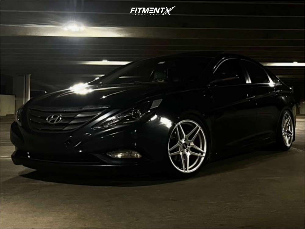2013 Hyundai Sonata Limited with 18x8.5 ESR Rf15 and Toyo Tires 215x45 ...