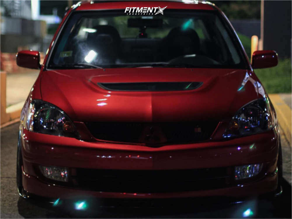 2006 Mitsubishi Lancer Ralliart with 17x9 Gram Lights 57dr and Starmaxx ...