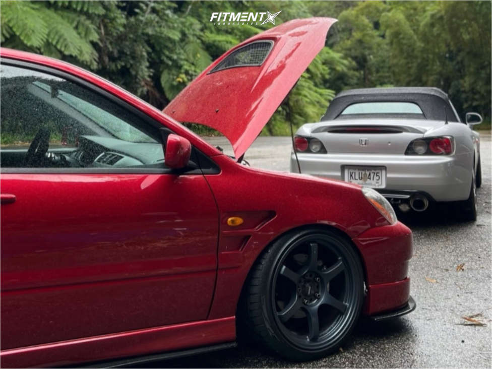 2006 Mitsubishi Lancer Ralliart with 17x9 Gram Lights 57dr and Starmaxx ...