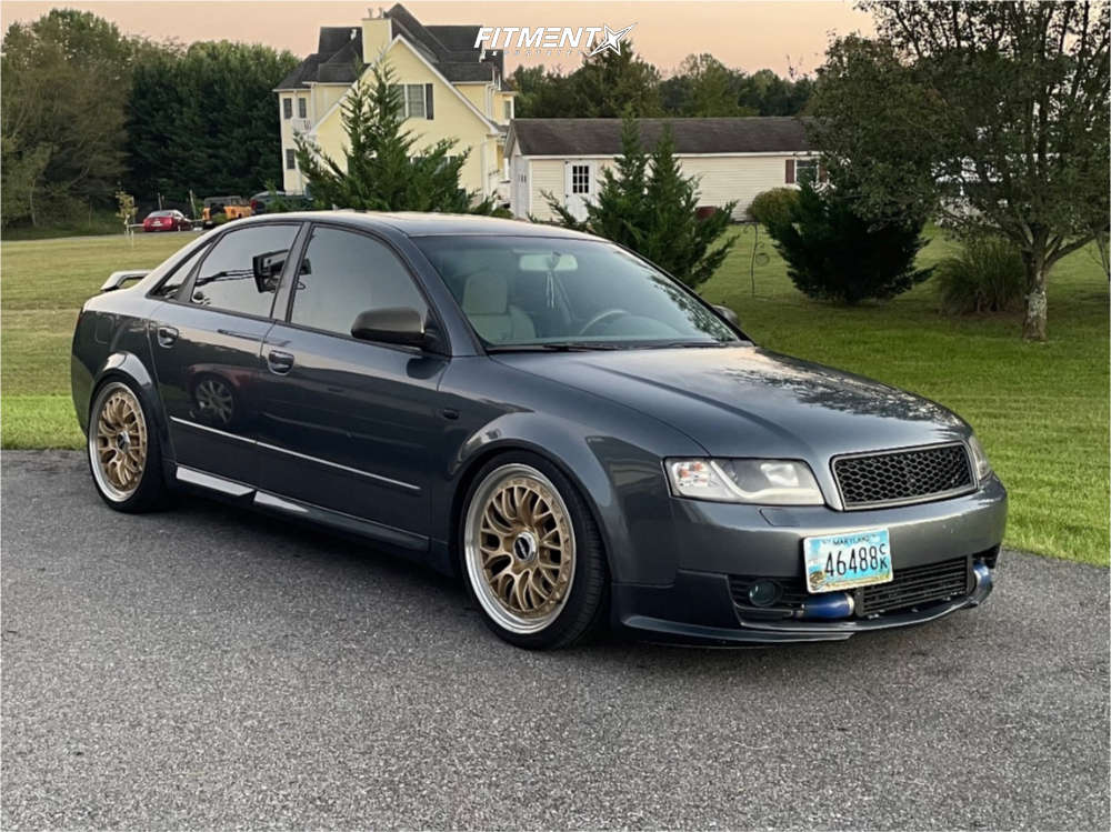 2005 Audi A4 Quattro Base with 19x8.5 Rotiform Lsr and Linglong 235x35 ...