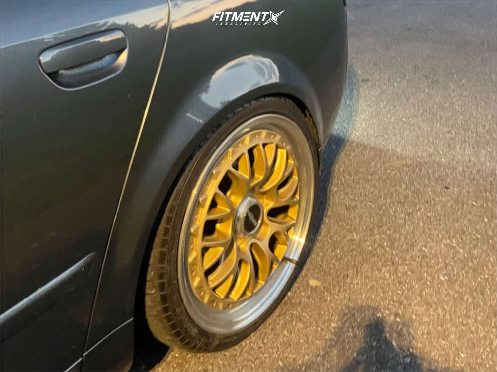 2005 Audi A4 Quattro Base with 19x8.5 Rotiform Lsr and Linglong 235x35 ...