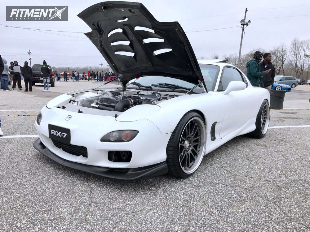 1994 Mazda RX-7 Base with 19x10 Volk RE30 and Sailun 235x35 on ...
