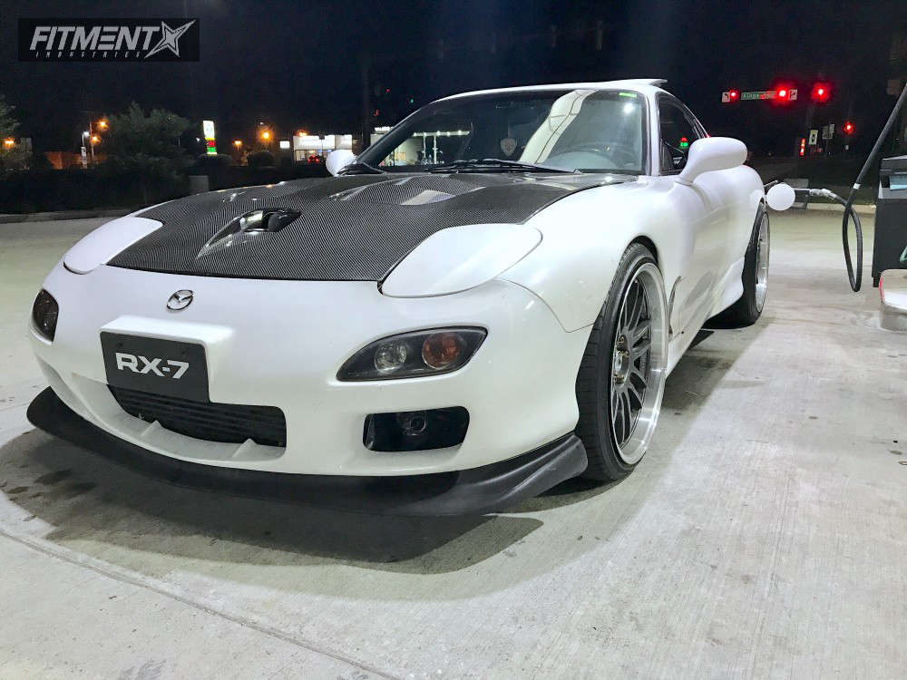 1994 Mazda RX-7 Base with 19x10 Volk RE30 and Sailun 235x35 on ...