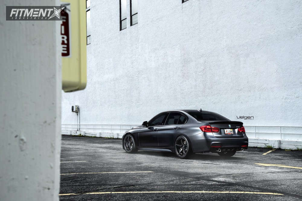 2016 BMW 335i Base with 19x8.5 Velgen Classic5 and Hankook 255x35 on ...